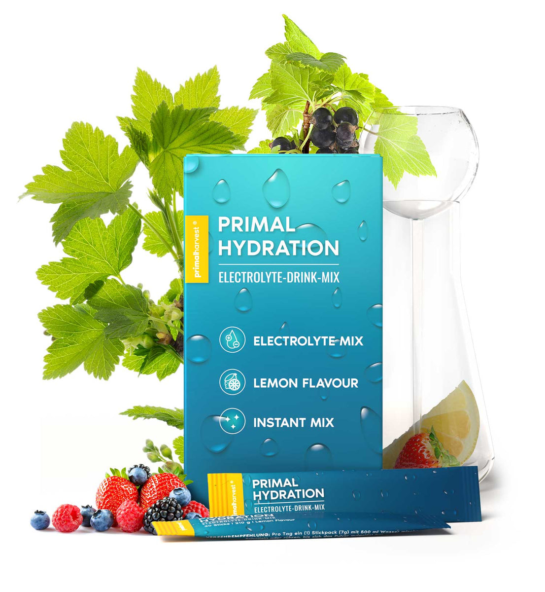 Primal Hydration Electrolyte mix with coconut water – Primal Harvest